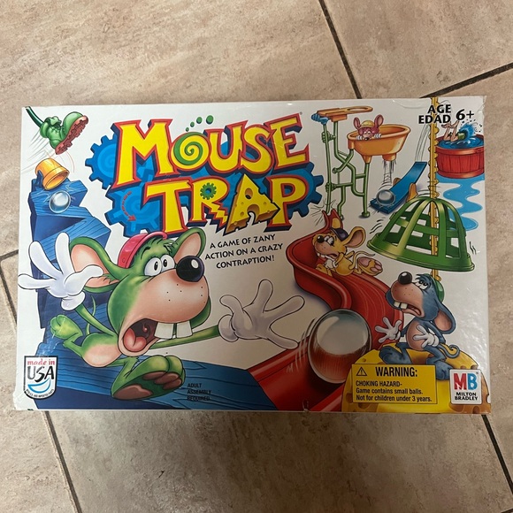 Milton Bradley | Games | 205 Hasbro Mouse Trap Mousetrap Board Game ...